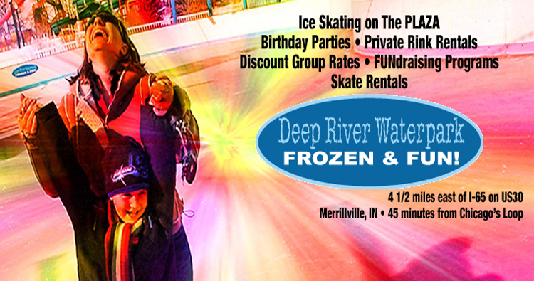 Deep River Waterpark Ice Skating Rink - ChicagoFun.com