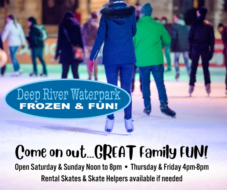 Deep River Waterpark Ice Skating Rink - ChicagoFun.com
